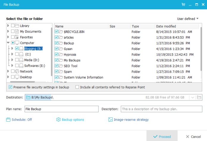 How to Back up Your Computer In Few Clicks