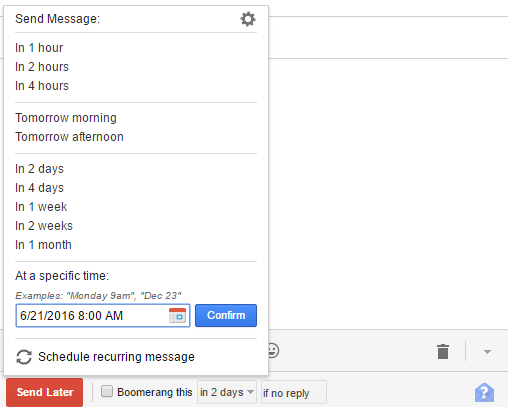 How to Schedule Emails Messages to Send them Later in Gmail