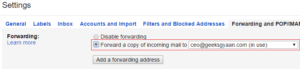 How to Forward Emails from One Gmail Account to Another