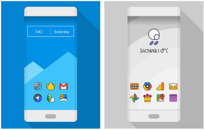 20 Best Nova Launcher Themes & Icon Packs (Minimalist) - Geeks Gyaan