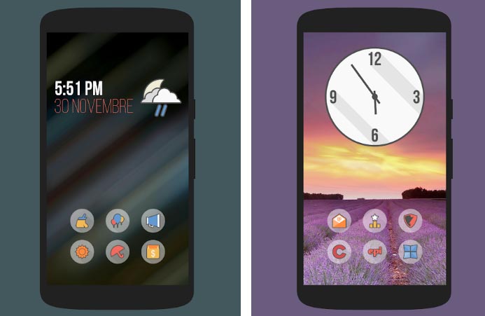 20 Best Nova Launcher Themes & Icon Packs (Minimalist) - Geeks Gyaan
