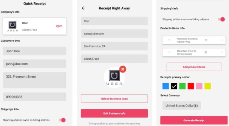 12 Free Receipt Generator Apps (Android & iOS)